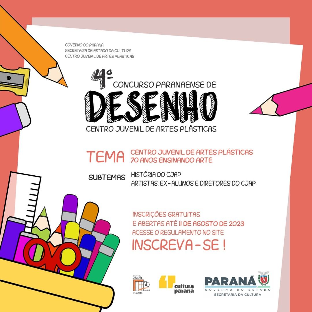 4º Concurso Paranaense de Desenho promovido pelo Centro Juvenil de ...