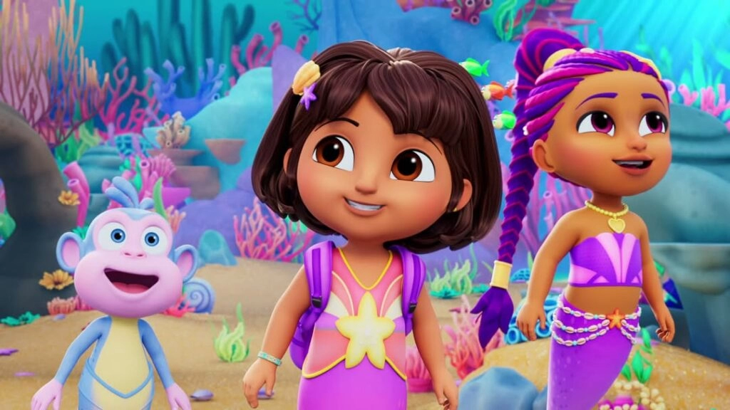 Dora e o Mundo Mágico das Sereias pra curtir nas telonas - Muralzinho ...