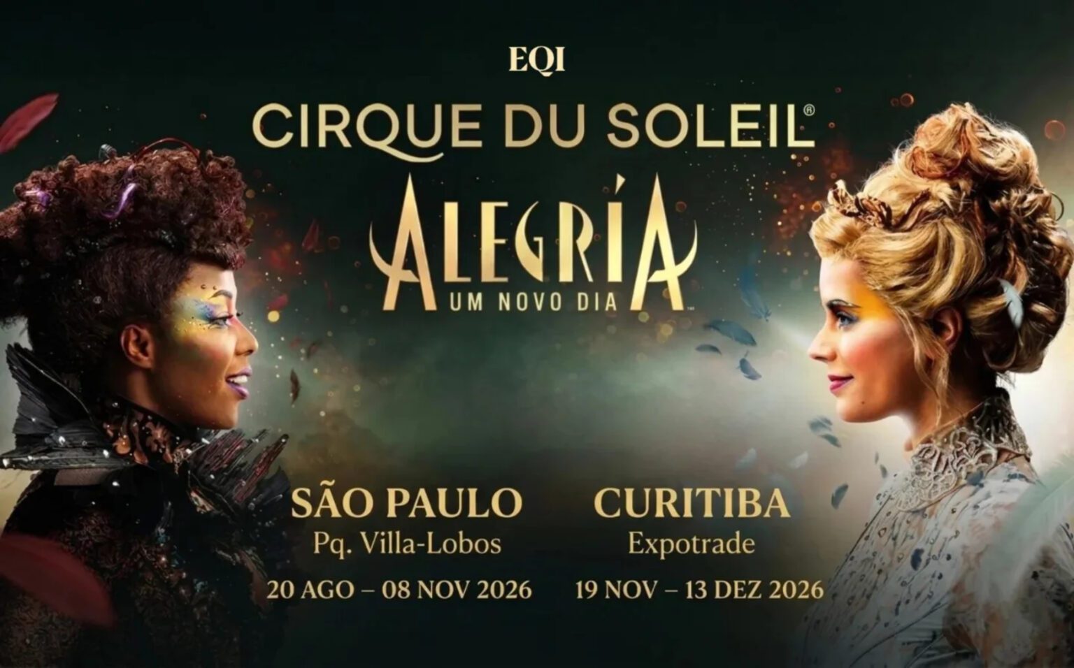 Cirque du Soleil Brasil 2026 (Curitiba e São Paulo): datas, locais e ...